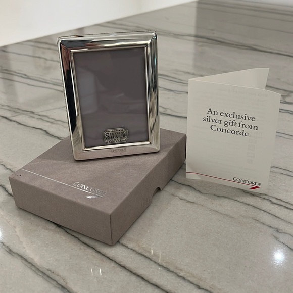 Concorde | Accents | Nwt Concorde Vintage 2x3 Sterling Silver Photo ...